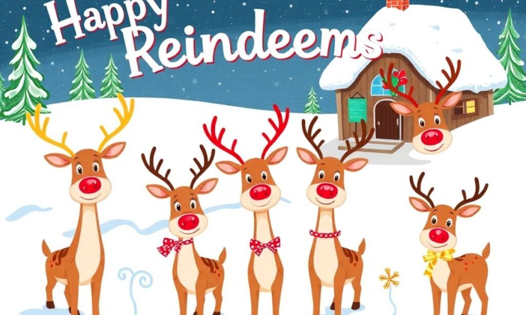 Just A Bunch Of Reindeer Names To Use (Including A Rundown of Santa's ...
